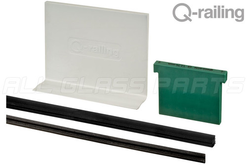 Easy Glass Slim Hardware And Finishing Pack For 1/2''