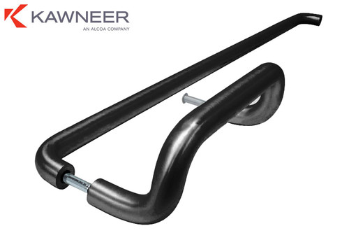 Push/Pull Handle 12" Handle Black | All Glass Parts