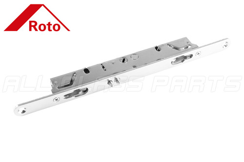 Two-Point Mortise Lock 11-3/4" w/ 3 holes | All Glass Parts
