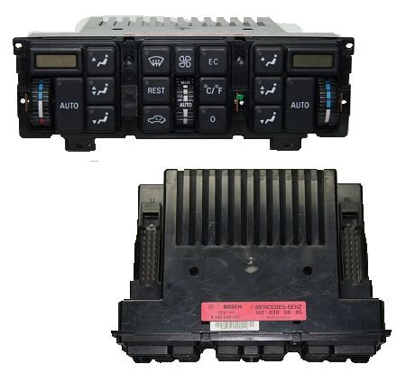 1992-1999 Mercedes S Class Climate Control Module - Autoecu A.S.I