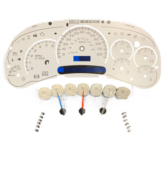 INSTRUMENT CLUSTER UPGRADE KIT 7 GAUGES (Transmission Temperature Gauge ...