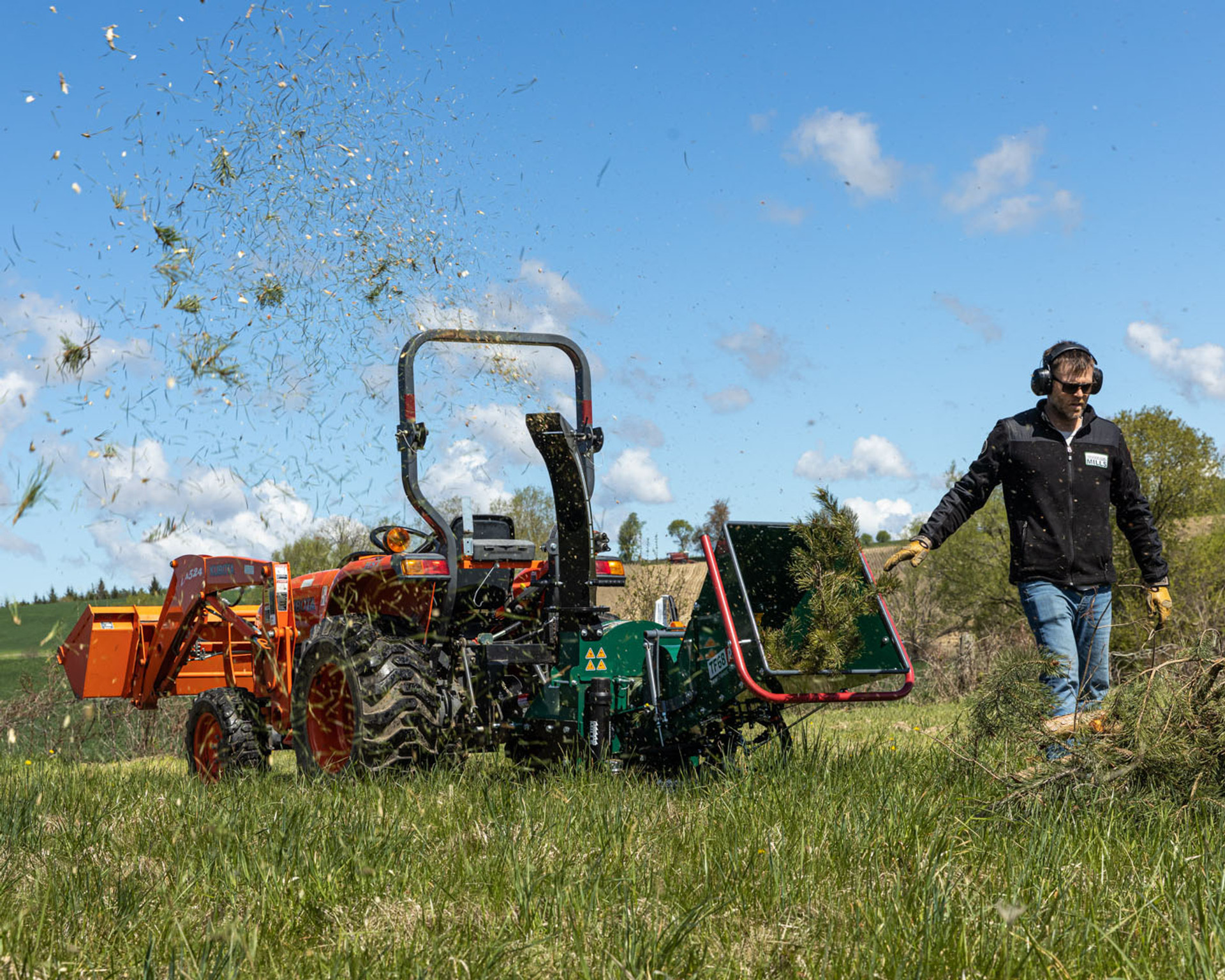 TF68 PRO 6" PTO Wood Chipper