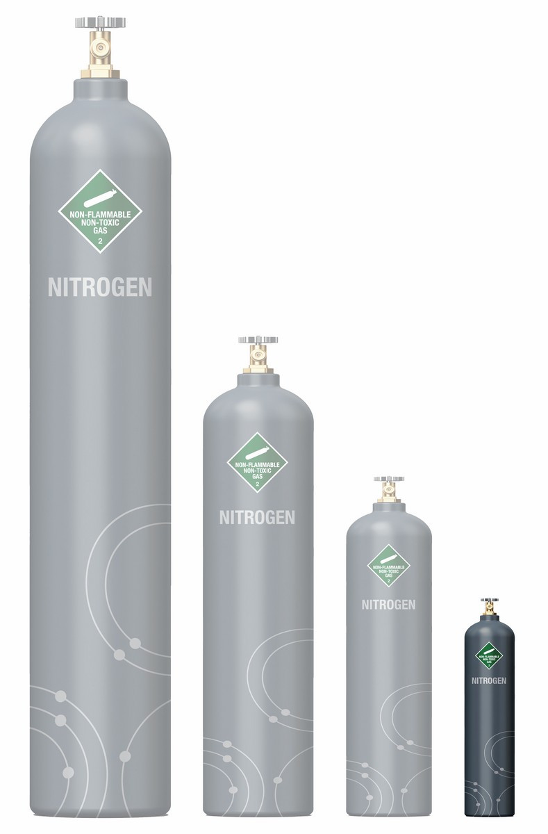 WA Gases CYLC-NITROGEN-FULL - Nitrogen Gas - C Size - Full - Toolmart