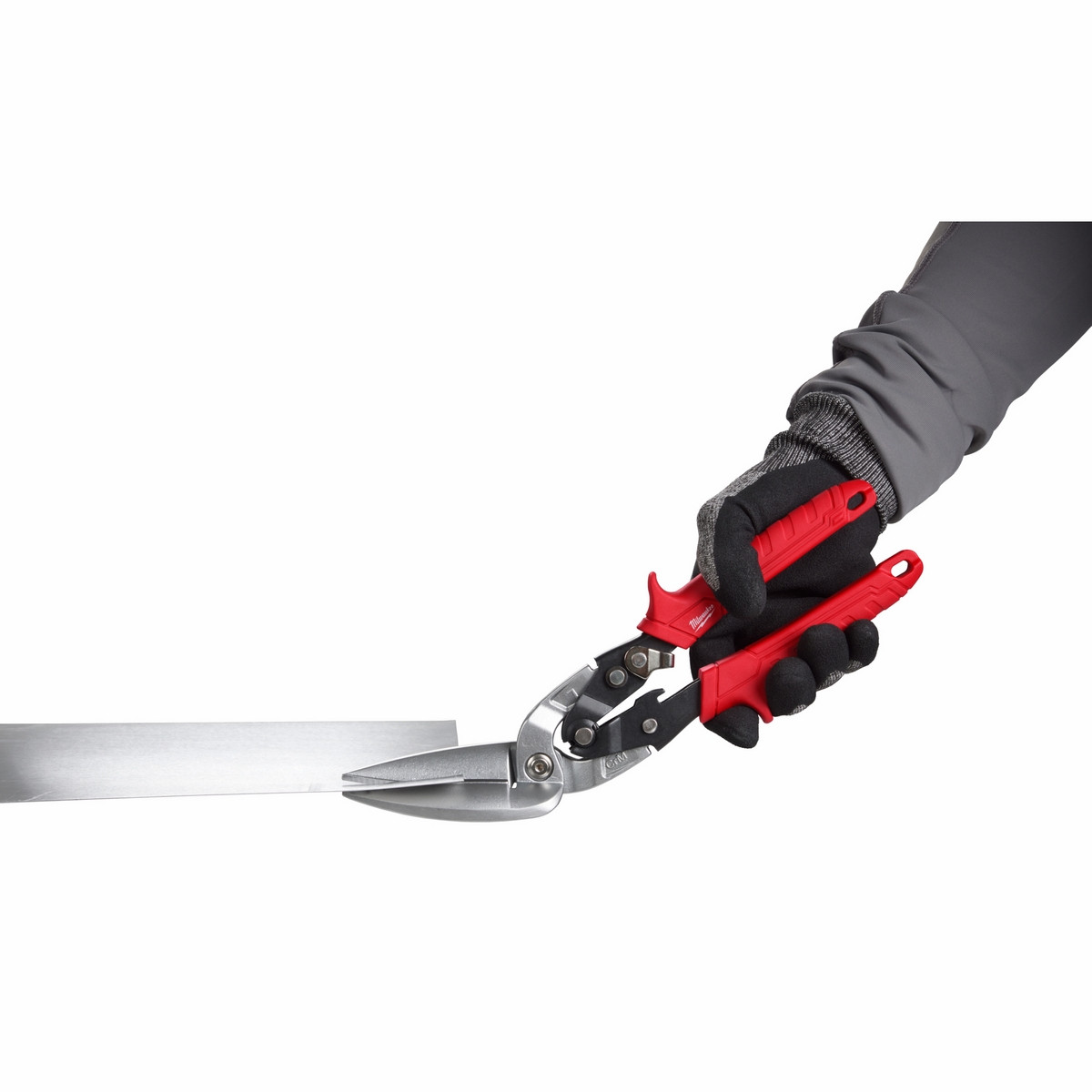 Milwaukee 4932499022 - Long Cut Offset Aviation Snips - Left Cut - Toolmart