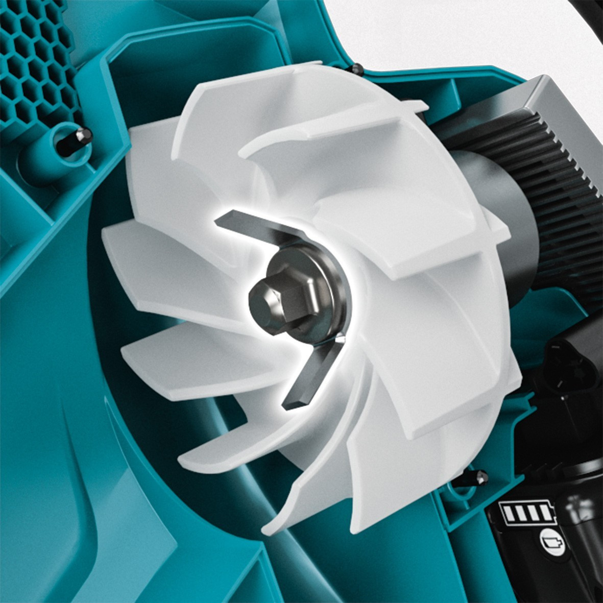 Makita DUB187T003 - 18V Brushless Blower Vac Kit (1 x 5.0Ah) - Toolmart