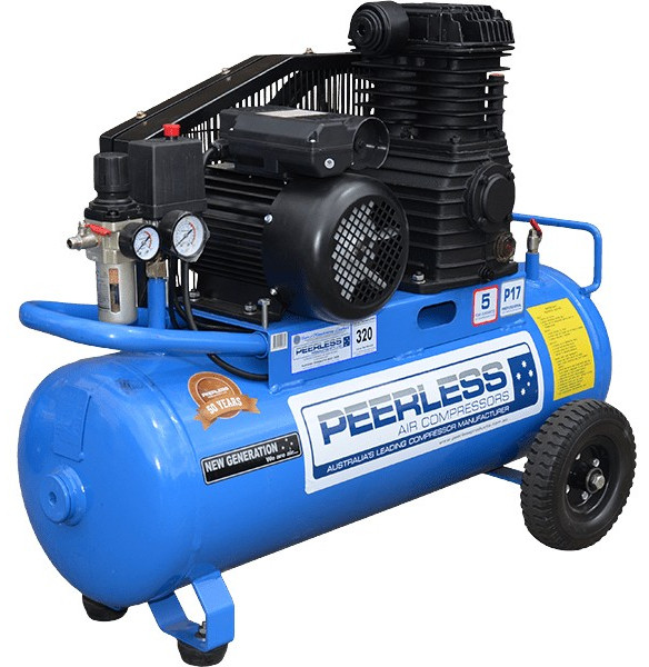 Peerless P17 - P17 Electric Belt Drive Compressor 3.2HP - Toolmart