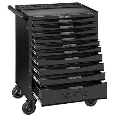Teng TCW810NBK - Roller Cabinet 10 Drawer Black - Toolmart