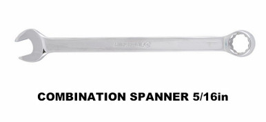 Kincrome K3518 - Combination Spanner 5/16" - Mirror Polish - Toolmart