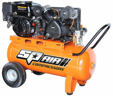 SP Tools SP17P - Compressor 3HP Petrol 60L Tank - Toolmart