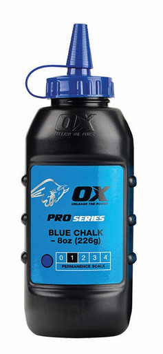 OX OX-P025702 - Line Marking Chalk Blue 8oz - Toolmart