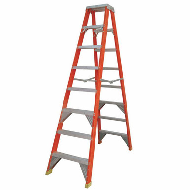 Renegade RISTEP8-FG - Double Side Fibreglass Step Ladder 8ft - Toolmart