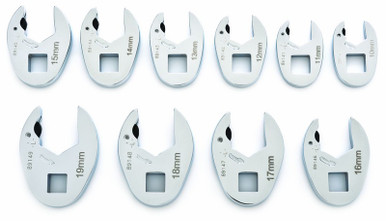 Gearwrench 89119 - Ratchet Crows Foot Set 10 Piece Metric - Toolmart