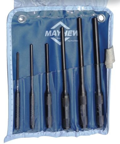 Mayhew 66250-MHW - Pilot Punch Set Metric 6 Piece - Toolmart