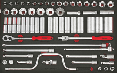Teng TTESK63 - Tool Set - 63 Piece - EVA Insert - Toolmart