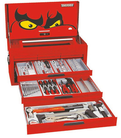 Teng TC8140NF - Tool Kit 140 Piece Metric - Toolmart