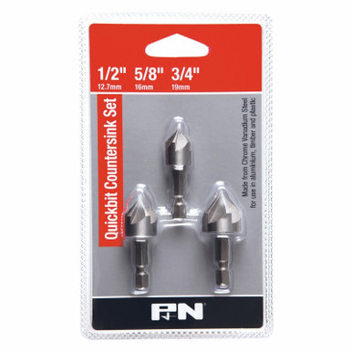 P&N 105CSRSET - Rose Head Countersink Set - Toolmart