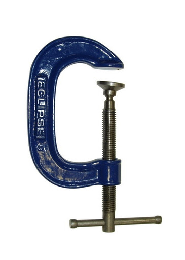 Eclipse EC-E20-3 - G Clamp 75mm Professional Max Load 455kg - Toolmart