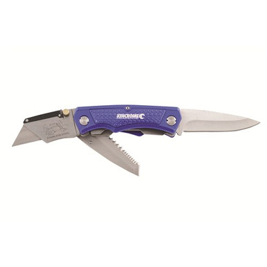Kincrome K6101 - Folding Utility Knife Tri Blade - Toolmart
