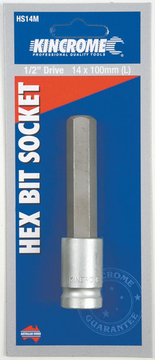 Kincrome HS14M - Hex Bit Socket 14mm 1/2" Drive - Toolmart