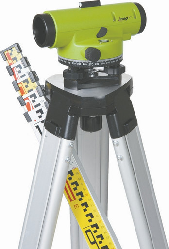 imex 012-ILAR32S - Auto Level Set 32x Magnification with Tripod & Staff ...