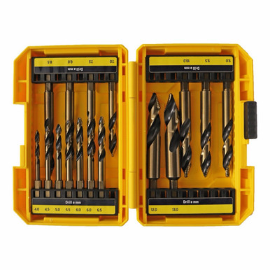 Alpha SM16ST - Impact Step Tip Drill Bit Set - 16 Piece Metric ONSITE+ ...