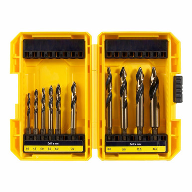 Alpha SM10ST - Impact Step Tip Drill Bit Set - 10 Piece Metric ONSITE+ ...