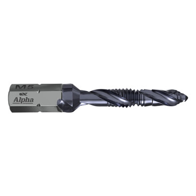 Alpha DTSTM050 - Step Tip Combination Drill & Tap - M5 x 0.8mm ONSITE+ ...