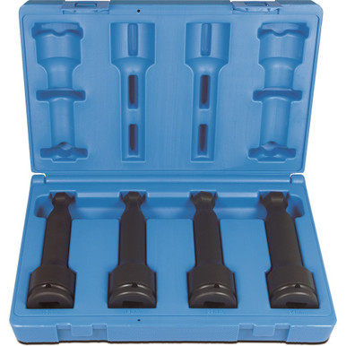 Action 6484N0401 - Impact Socket Set In-Hex 3/4" Drive Ball-End - 4 ...