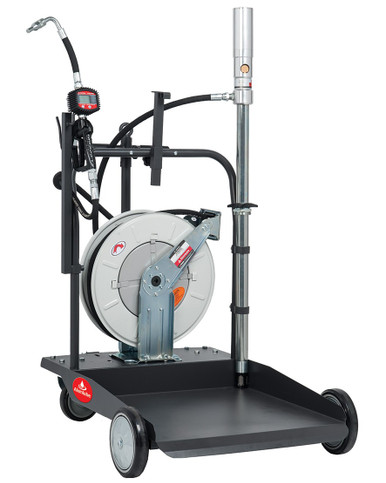 Alemlube O30070 - Oil Transfer Kit - 205L with Meter, Hose Reel ...