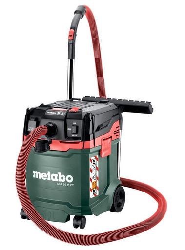 Metabo ASA30MPC - Dust Extractor/Vacuum - 1200W 30L Wet/Dry M Class ...