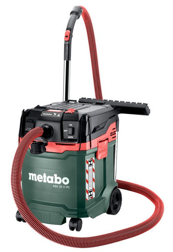 Metabo ASA30HPC - Dust Extractor/Vacuum - 1200W 30L Wet/Dry H Class ...