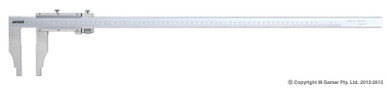 Accud AC-127-024-11 - Vernier Caliper - Dual Scale 600mm/24" - Toolmart