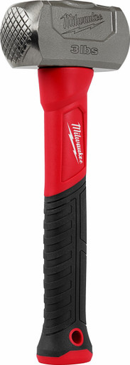 Milwaukee 48229310 - 3lb Fibreglass Handle Drilling Hammer - Toolmart