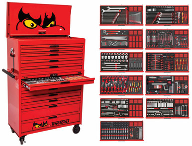 Teng TCMME846N - Tool Kit 846 Piece - 37" Pro-Stack - Toolmart