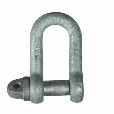 Austlift 502044 - Dee Shackle 45mm 13.0T Galvanised - Grade M - Toolmart