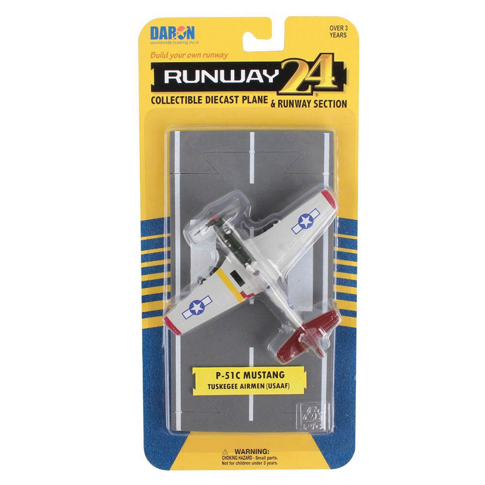 P51 TUSKEGEE AIRMEN DIE CAST MODEL W/ RUNWAY RW190 | Historic Aviation ...