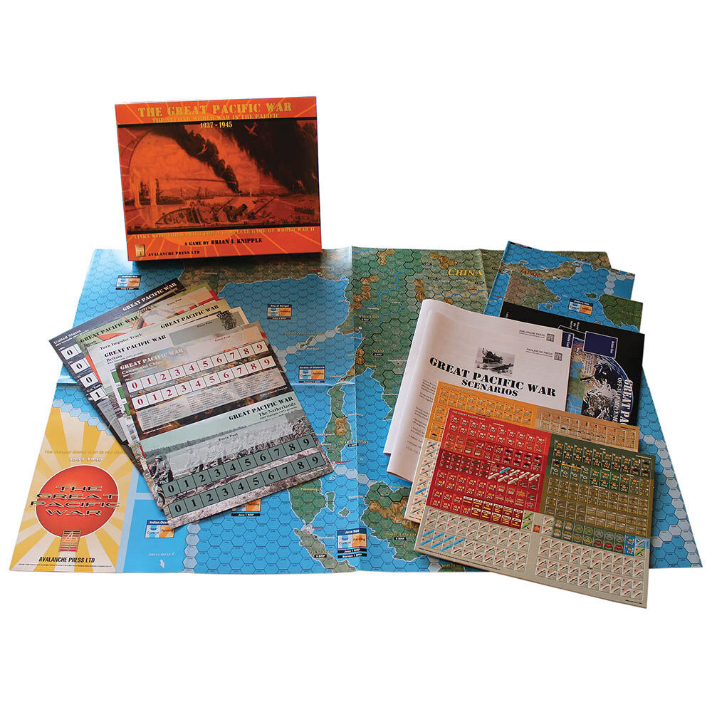Great Pacific War Board Game Avalanche Press (APL0025) | Historic ...