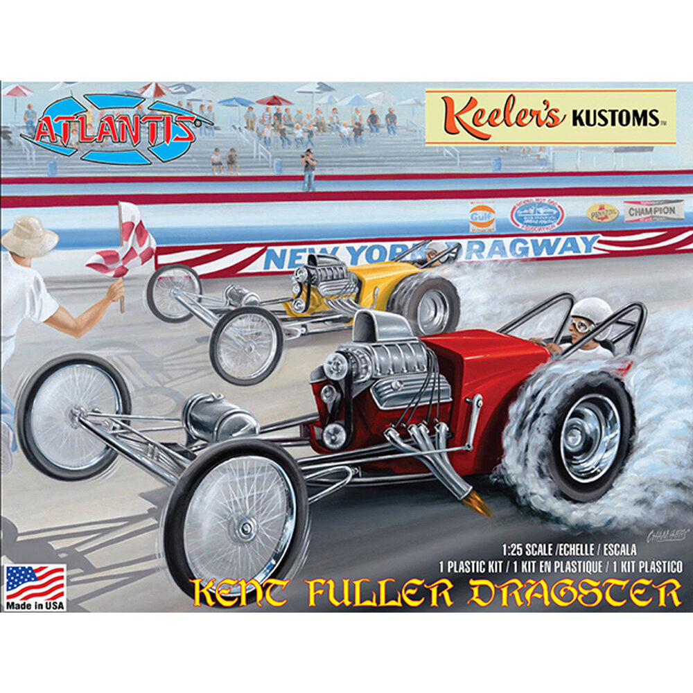 Keelers Kustom's Kent Fuller Dragster 1/25 Kit ATLANTIS (13103 ...