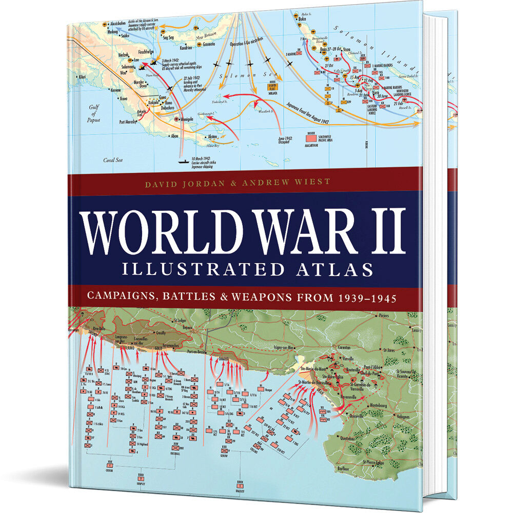 World War II Illustrated Atlas Amber Books (9781838863531) | Historic ...