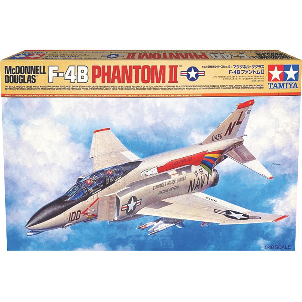 F-4B PHANTOM II 1/48 TAMIYA KIT | Historic Aviation - The #1 Source For ...