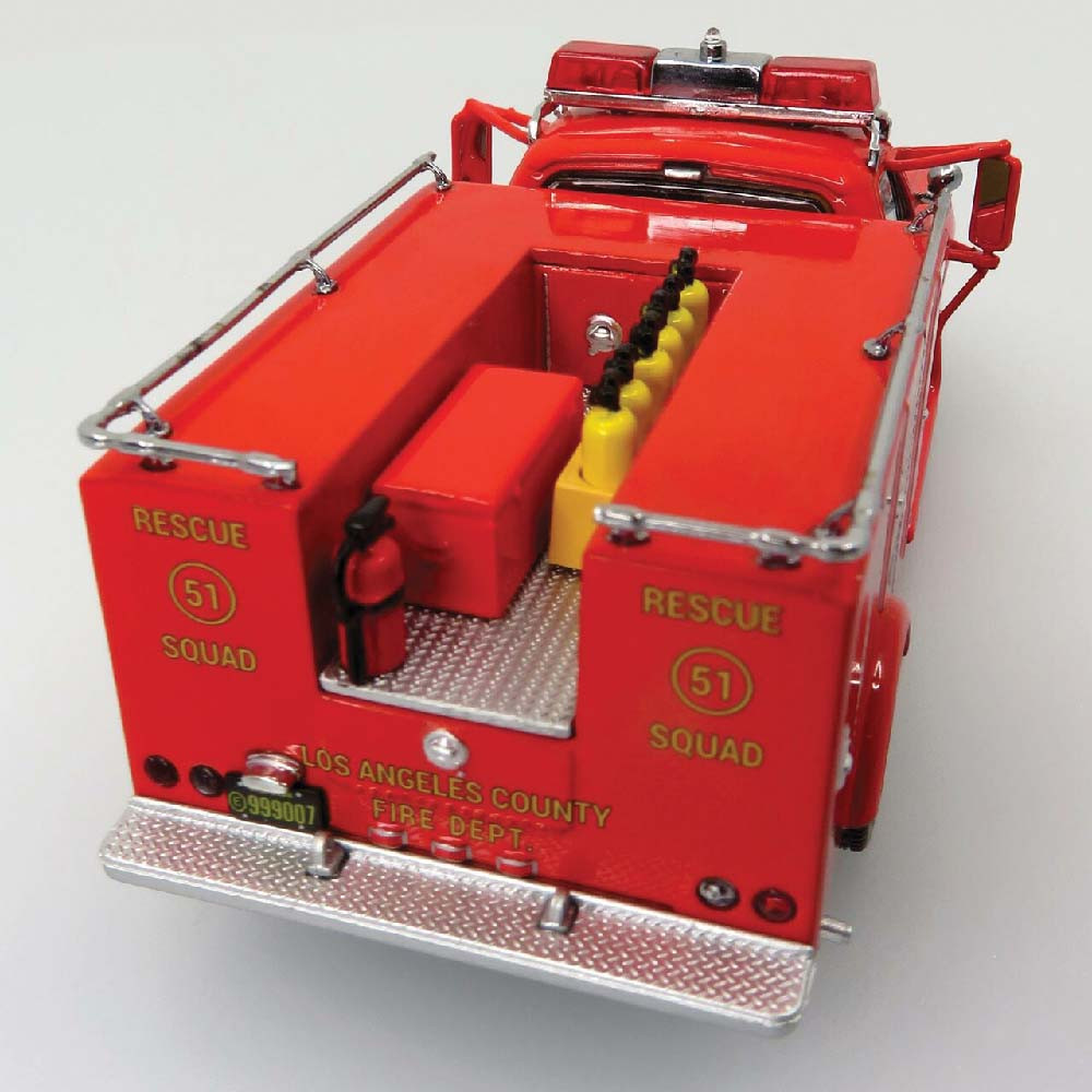 SQUAD 51 RESCUE TRUCK 1/50 DIE CAST MODEL - EMERGENCY! | Historic ...