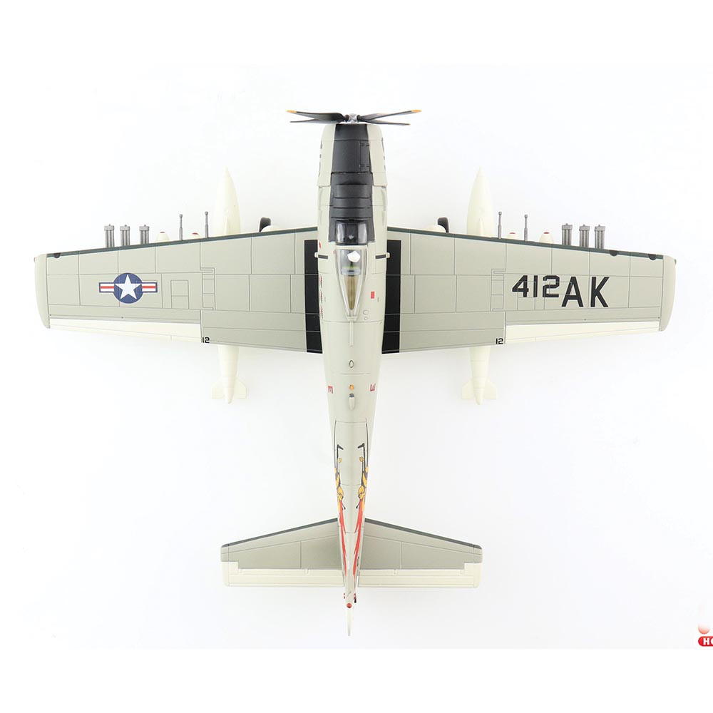 A-1H Skyraider 1/72 Die Cast Model VA-176, USS Intrepid, 1966 ...