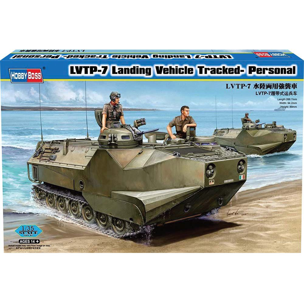 LVTP-7 Landing Vehicle 1/35 Kit Hobby Boss (82409) | Historic Aviation ...