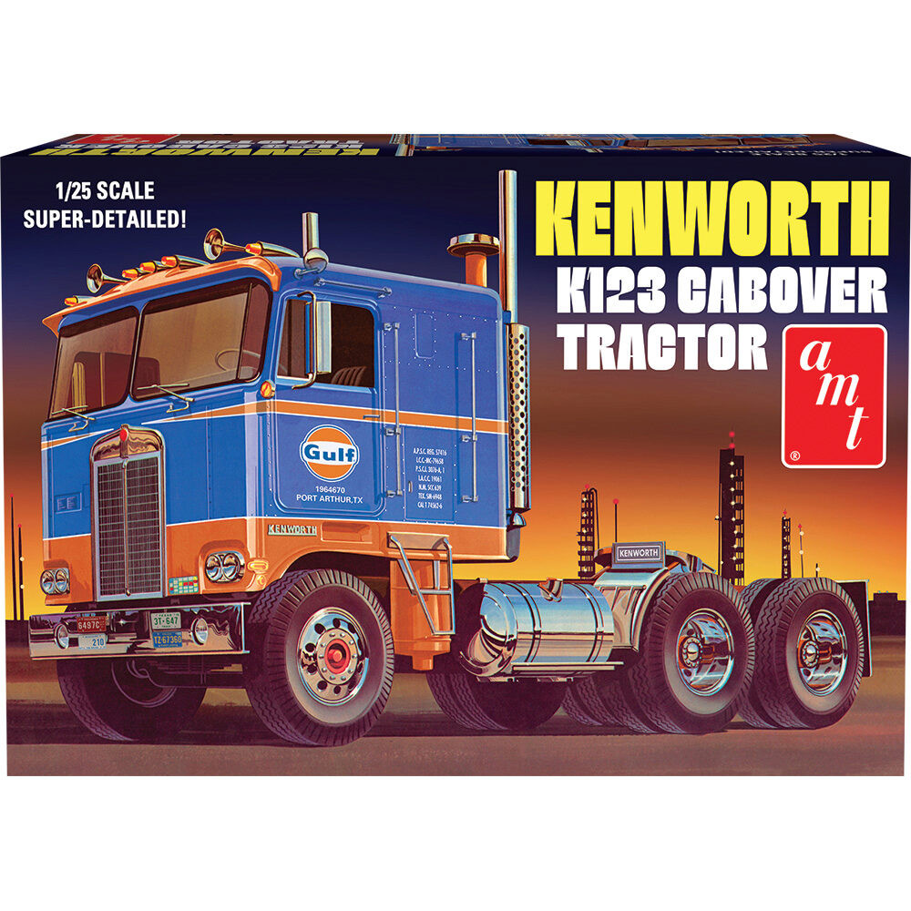 Kenworth K-123 Cabover Gulf 1/25 Kit AMT Models (AMT1433/06) | Historic ...