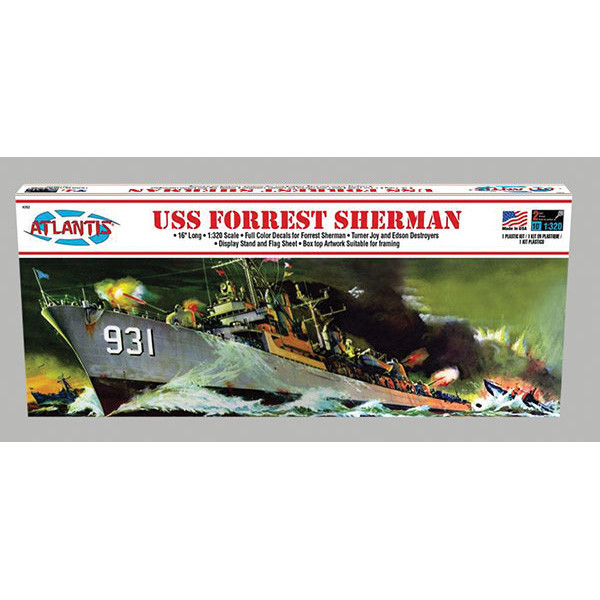 USS Forrest Sherman (DD-931) 1/320 Kit | Historic Aviation - The #1 ...