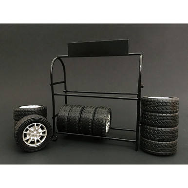 Metal Tire Rack- 1/18 Scale | Historic Aviation - The #1 Source For ...