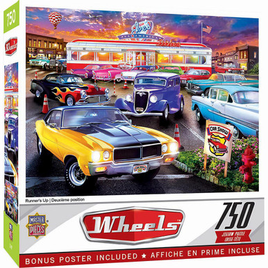 Wheels - Runner's Up 750pc Puzzle | Historic Aviation Collectibles
