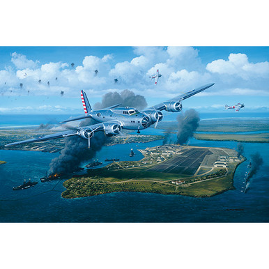 Flying Into A War (Signature Edition) - Stan Stokes Art Print ...