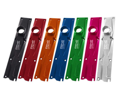 Ditch the flimsy stamped steel plenums and go with the billet upgrade ...