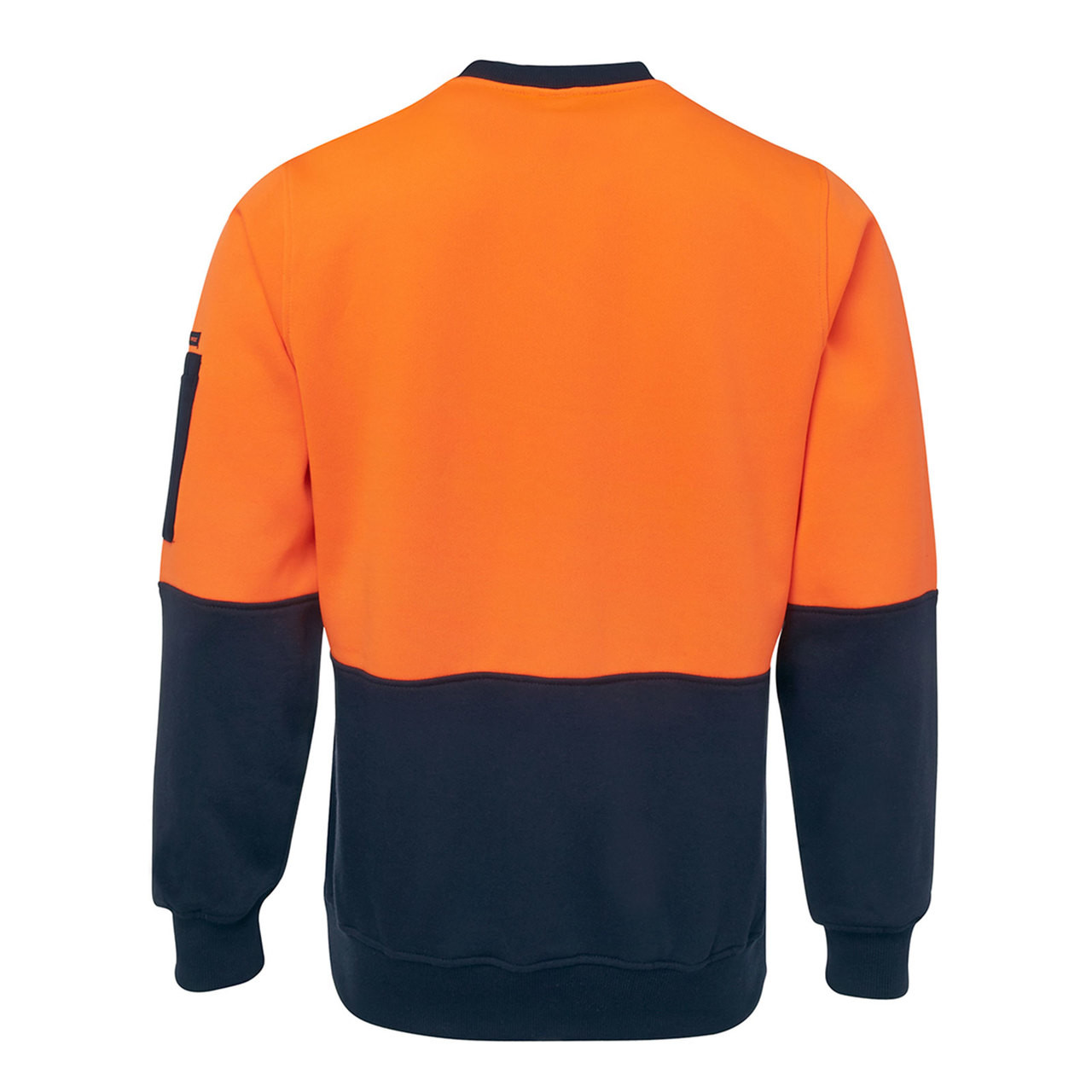 Safety Hi Vis Fleecy Crew Neck Sweater | safety work wear | high ...